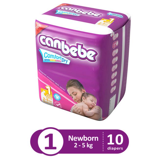 Canbebe Trial Pack For New Born 10Pcs