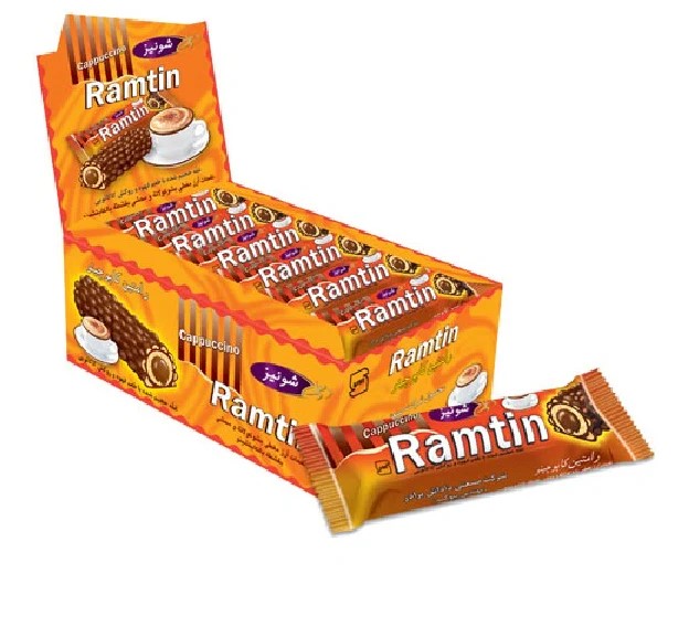 Shoniz - Ramtin - Chocolate Coated Bar with Filled Cappuccino Cream ...